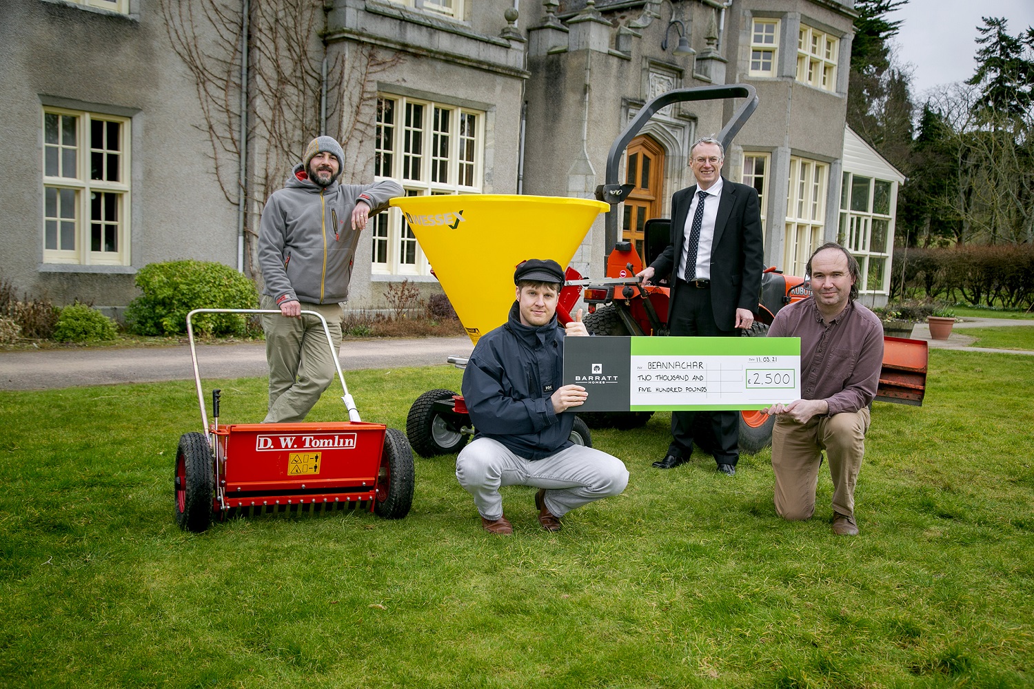 Barratt Developments Scotland pledges £57,500 in donations to aid ...