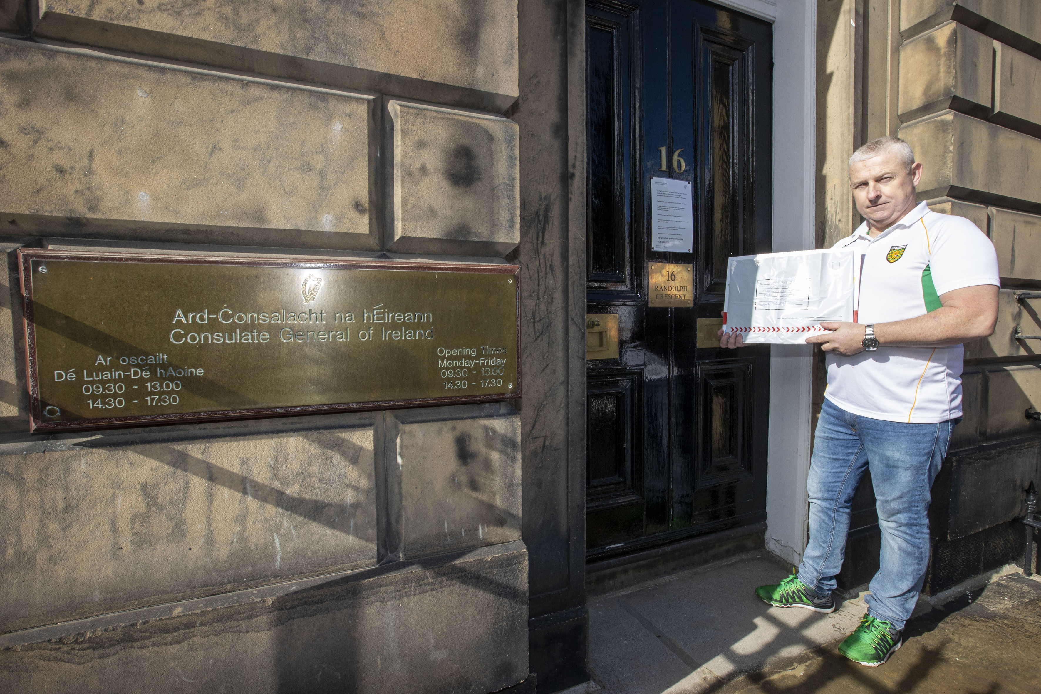 Protest at Irish Consul in Edinburgh over defective building materials ...